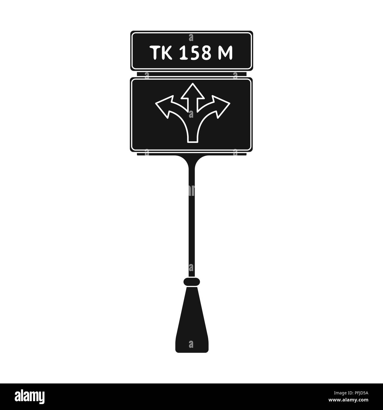 Sign single icon in black style.Sign vector symbol stock illustration ...