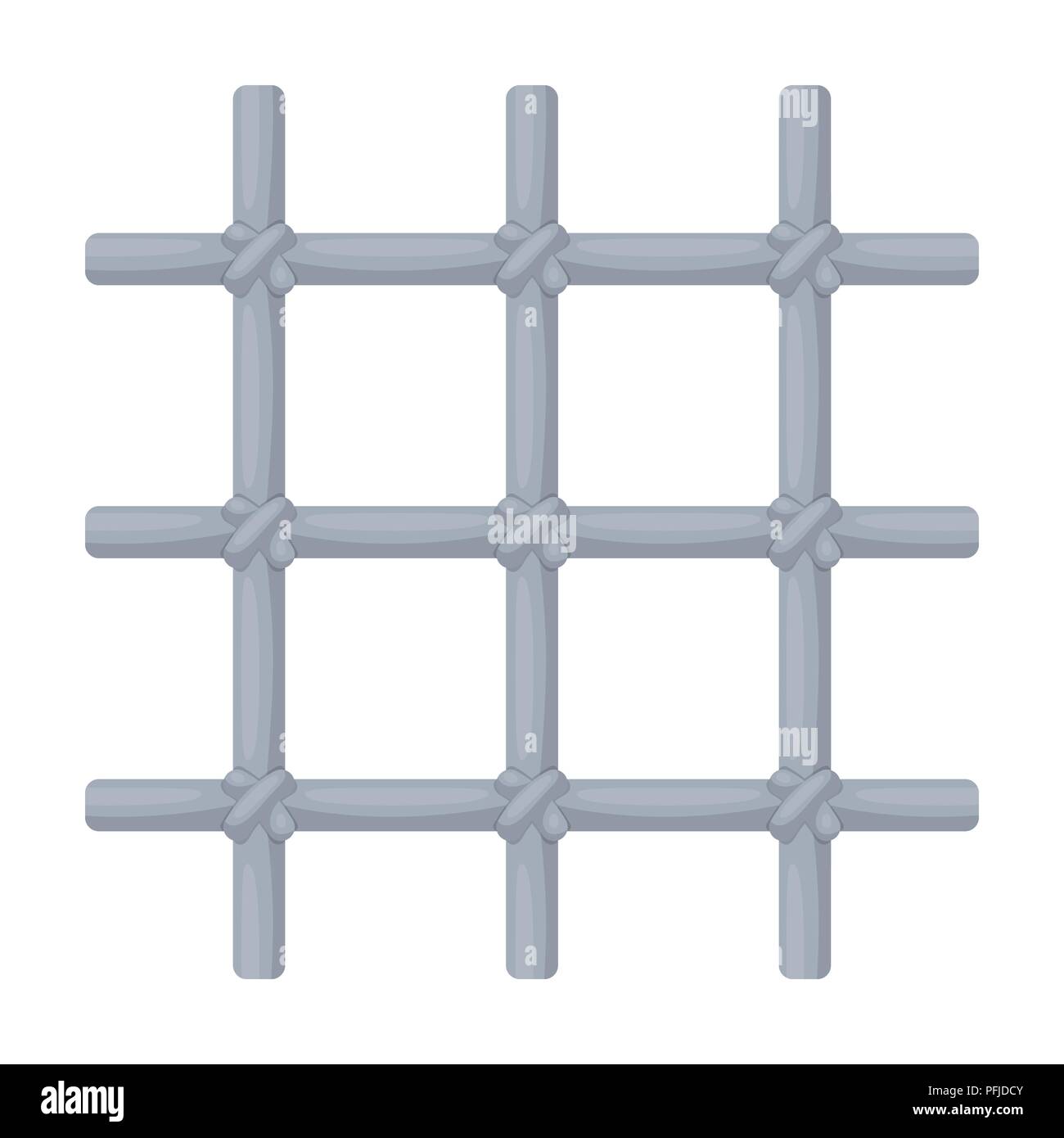 Animated Cartoon Prison Cell Doors