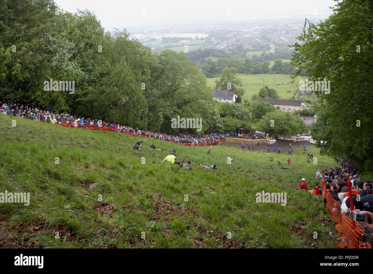 Great Britain, England, Gloucestershire, Brockworth, Cooper's Hill ...