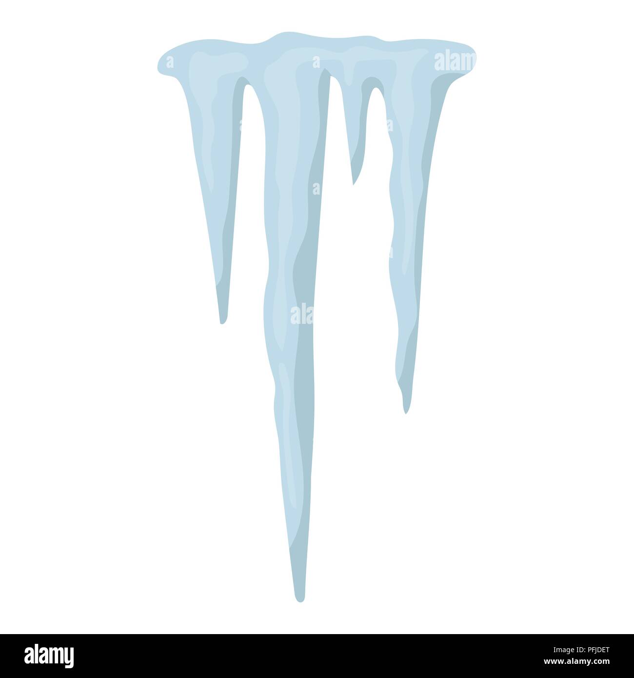 Icicles Cut Out Stock Images & Pictures - Alamy