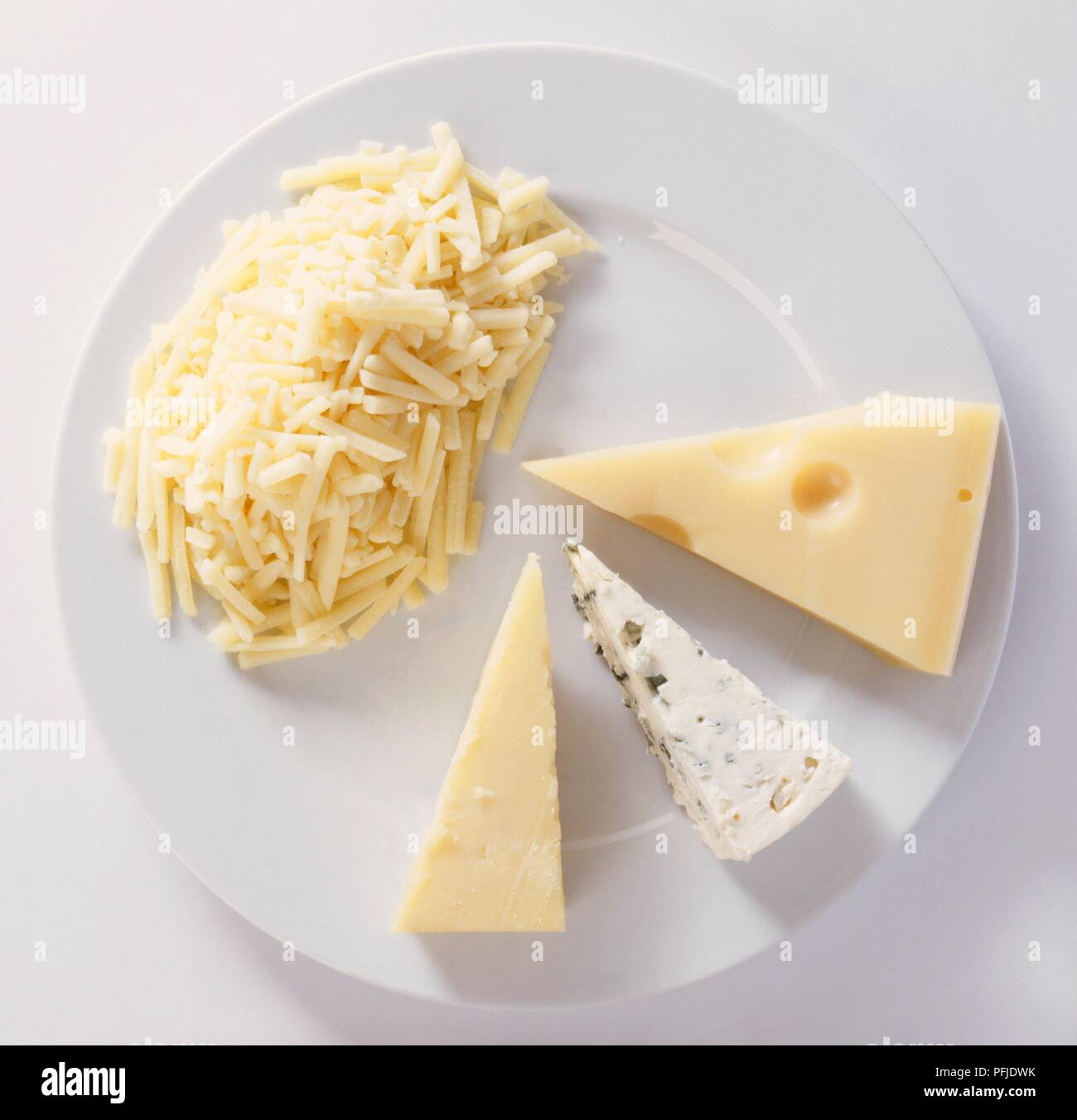 Slice of emmenthal cheese hi-res stock photography and images - Alamy