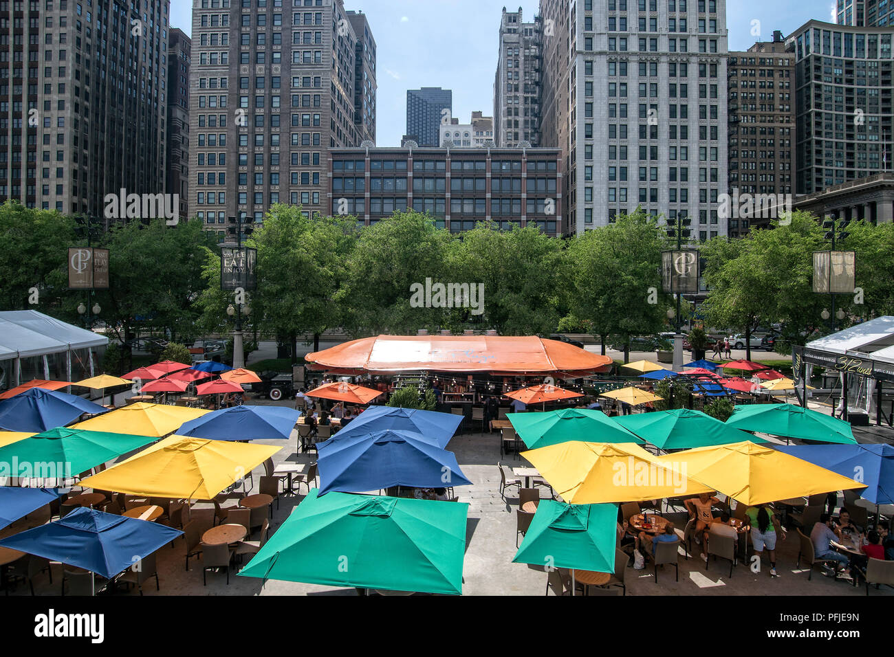 McCormick Tribune Plaza in Millennium Park, Chicago Stock Photo - Alamy McCormick Tribune Plaza in Millennium Park, Chicago Stock Photo - Alamy