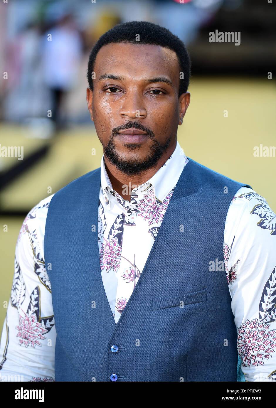 Ashley Walters attending the Yardie premiere at the BFI Southbank in ...