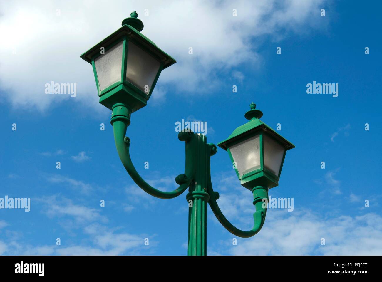Puerto Rico, Loiza, street light Stock Photo - Alamy