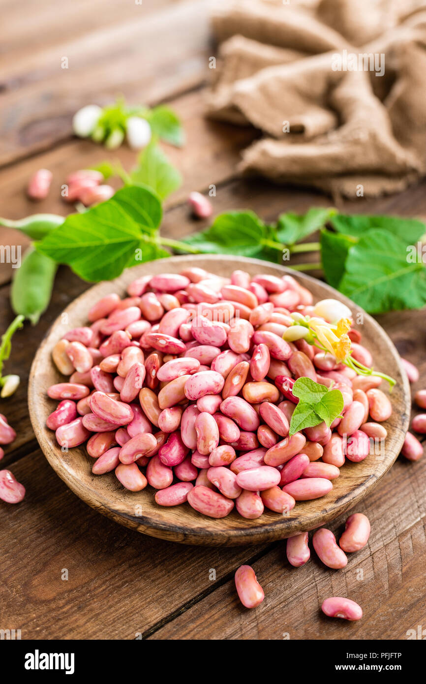 Red kidney beans. Haricot bean Stock Photo - Alamy