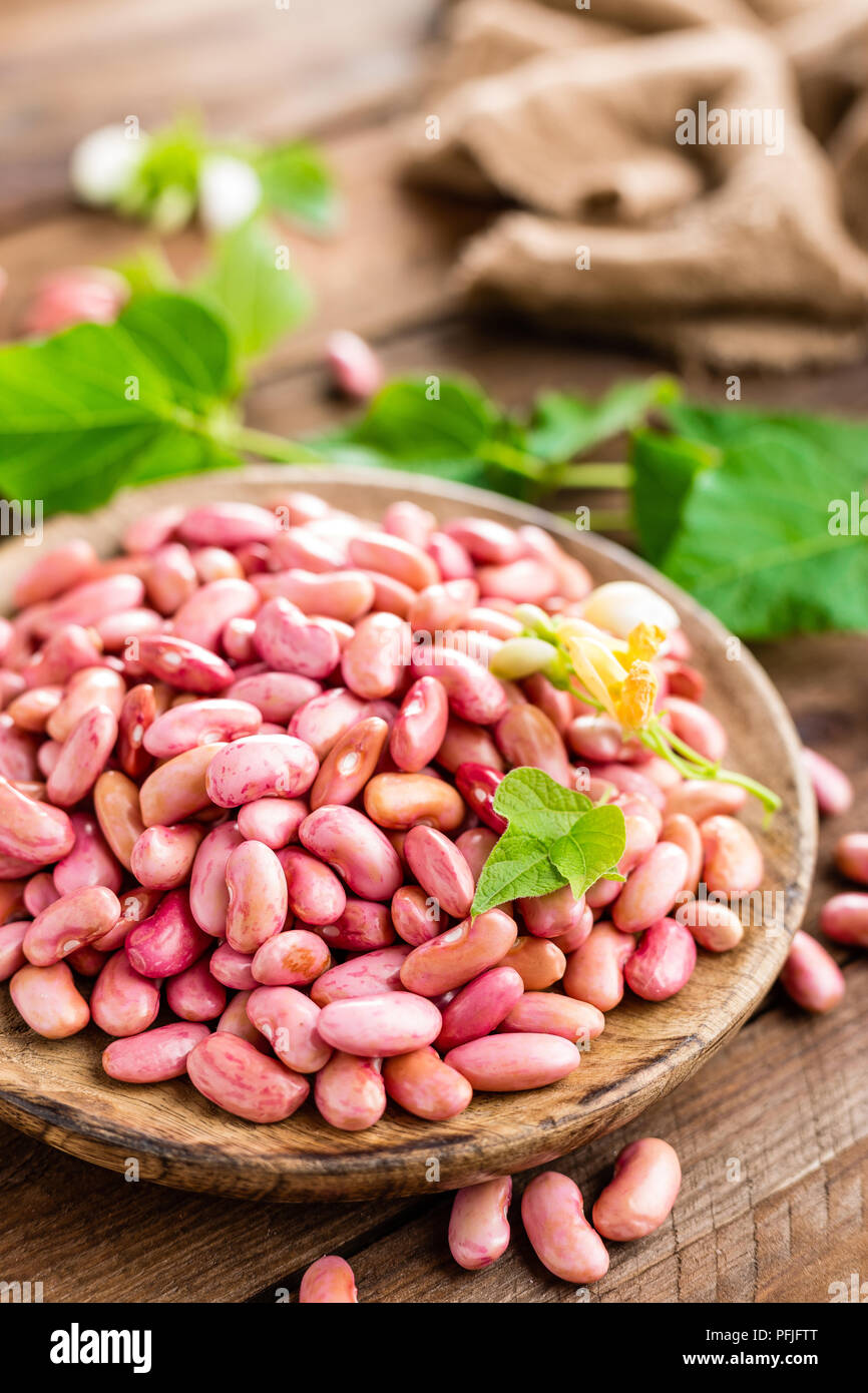 Red kidney beans. Haricot bean Stock Photo - Alamy