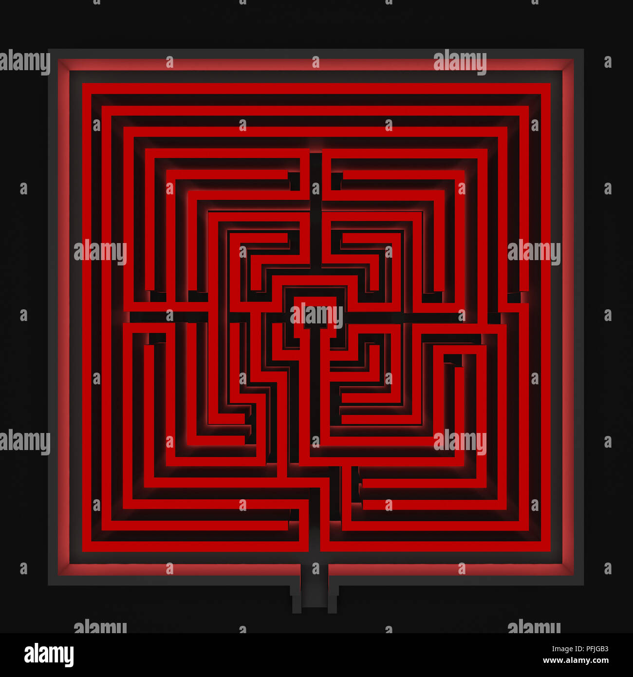 Labyrinth wallpaper hi-res stock photography and images - Alamy
