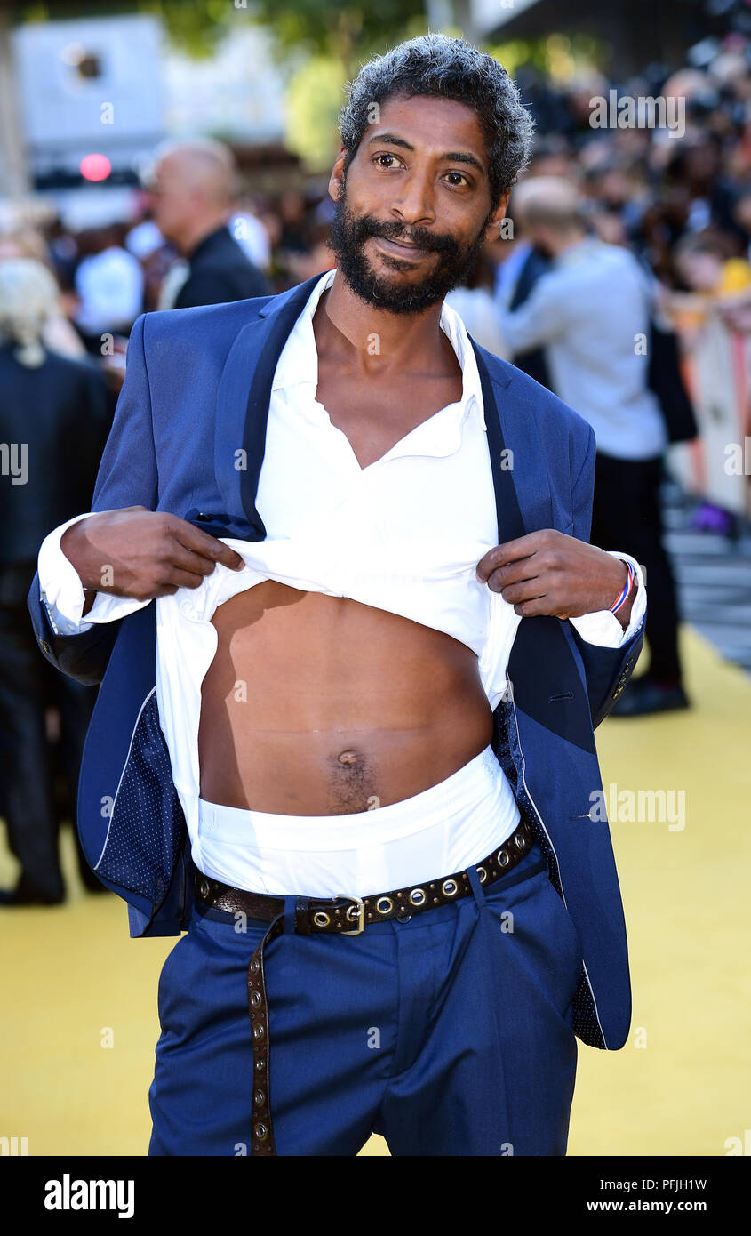 Johann Myers attending the Yardie premiere at the BFI Southbank in ...