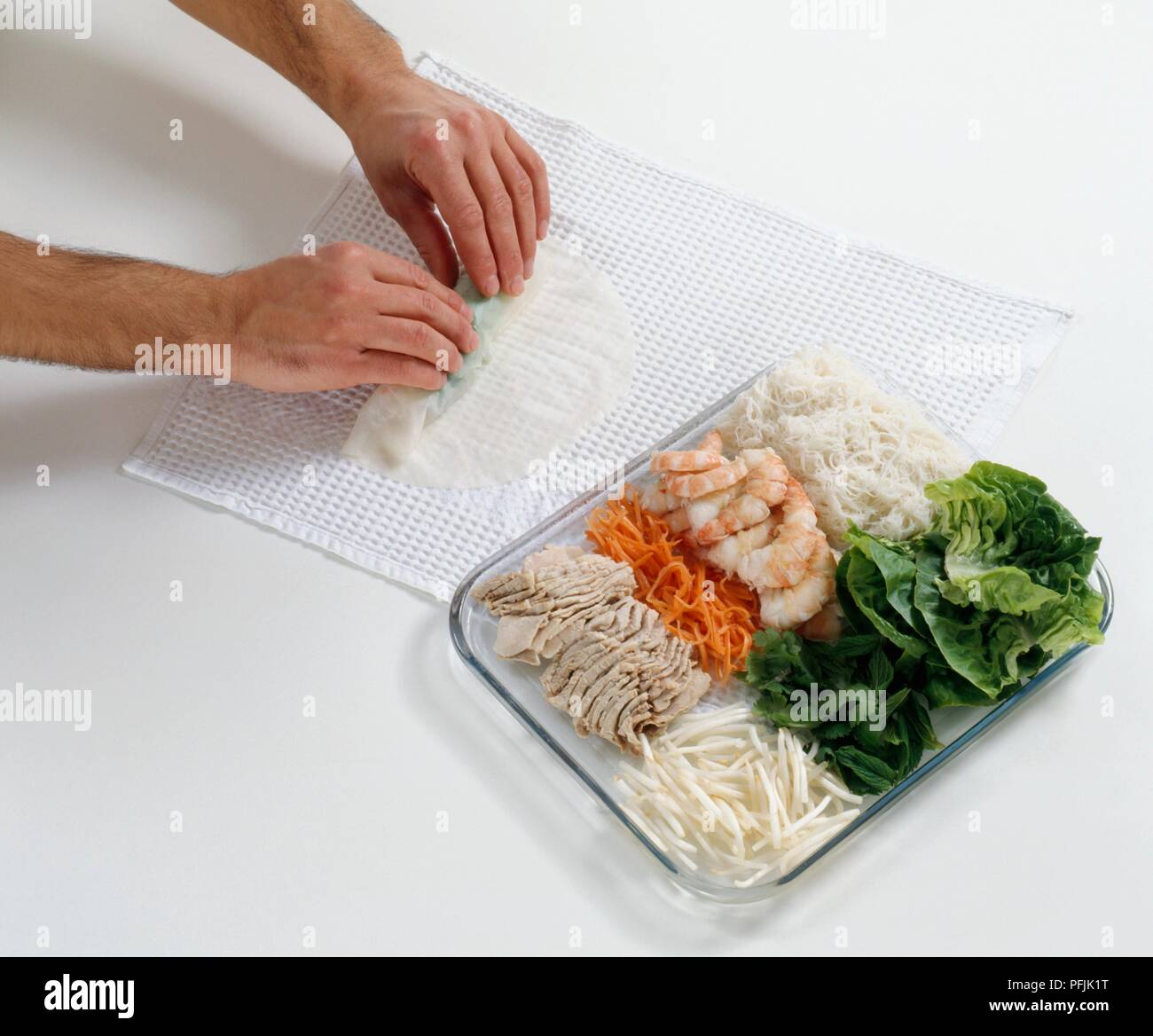 Rolling leaf rolls hi-res stock photography and images - Alamy