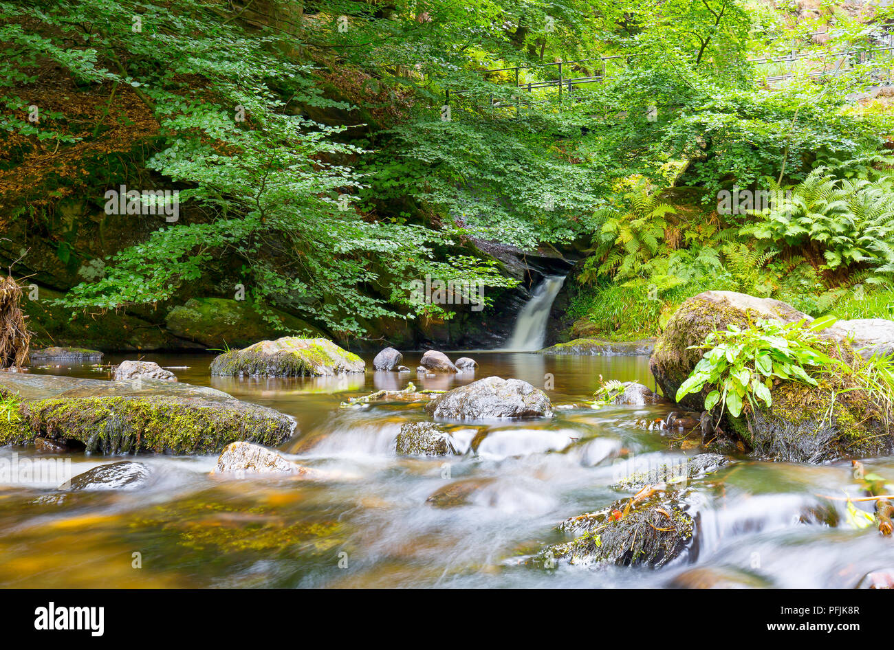 Colourful landscape capturing spectacular natural beauty of the ...