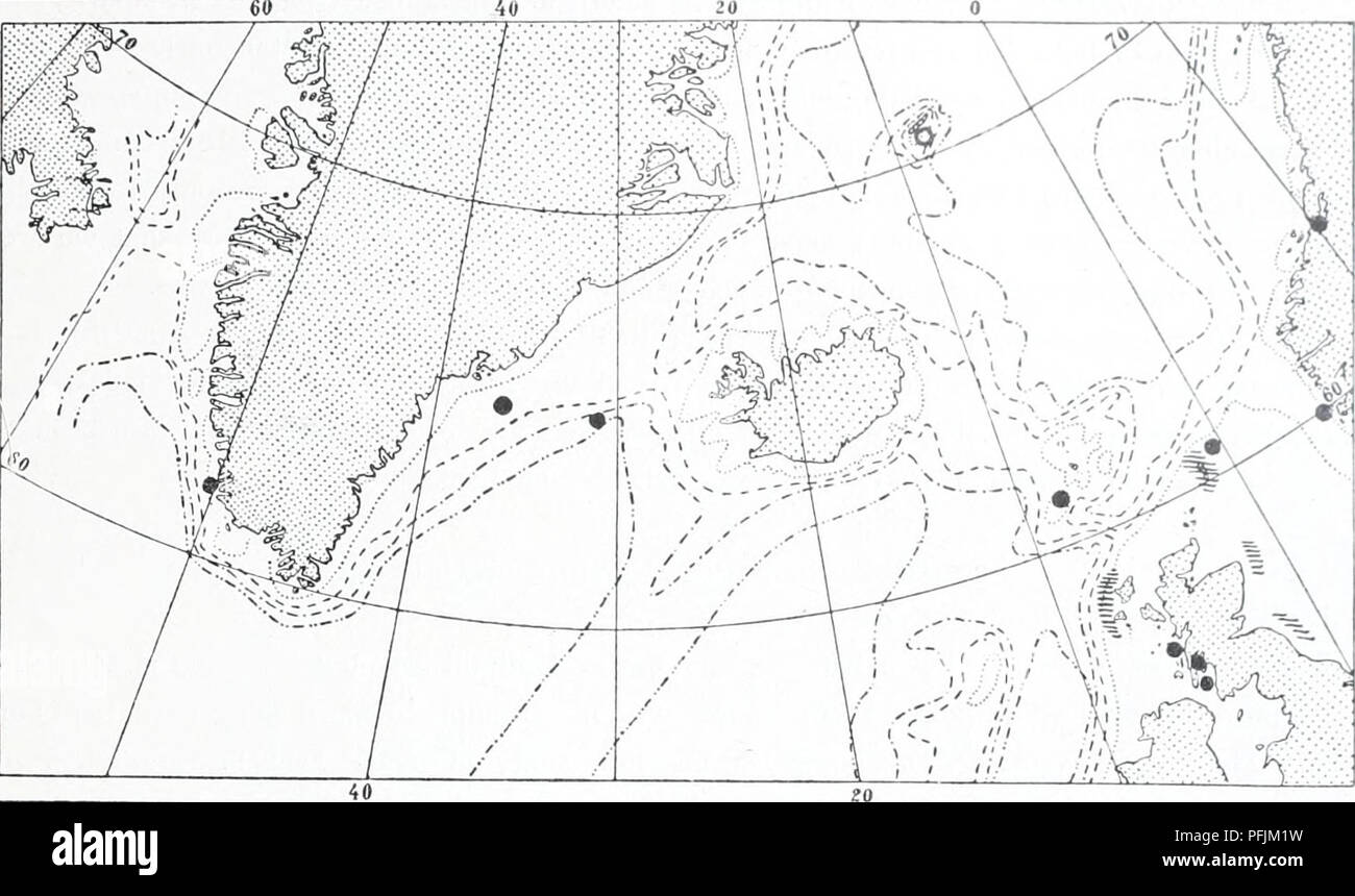 The Danish Ingolf Expedition explored marine life in the Arctic regions ...