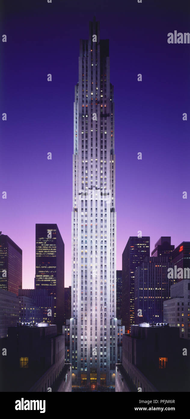 USA, New York, Manhattan, Upper Midtown, Lexington Avenue, General ...