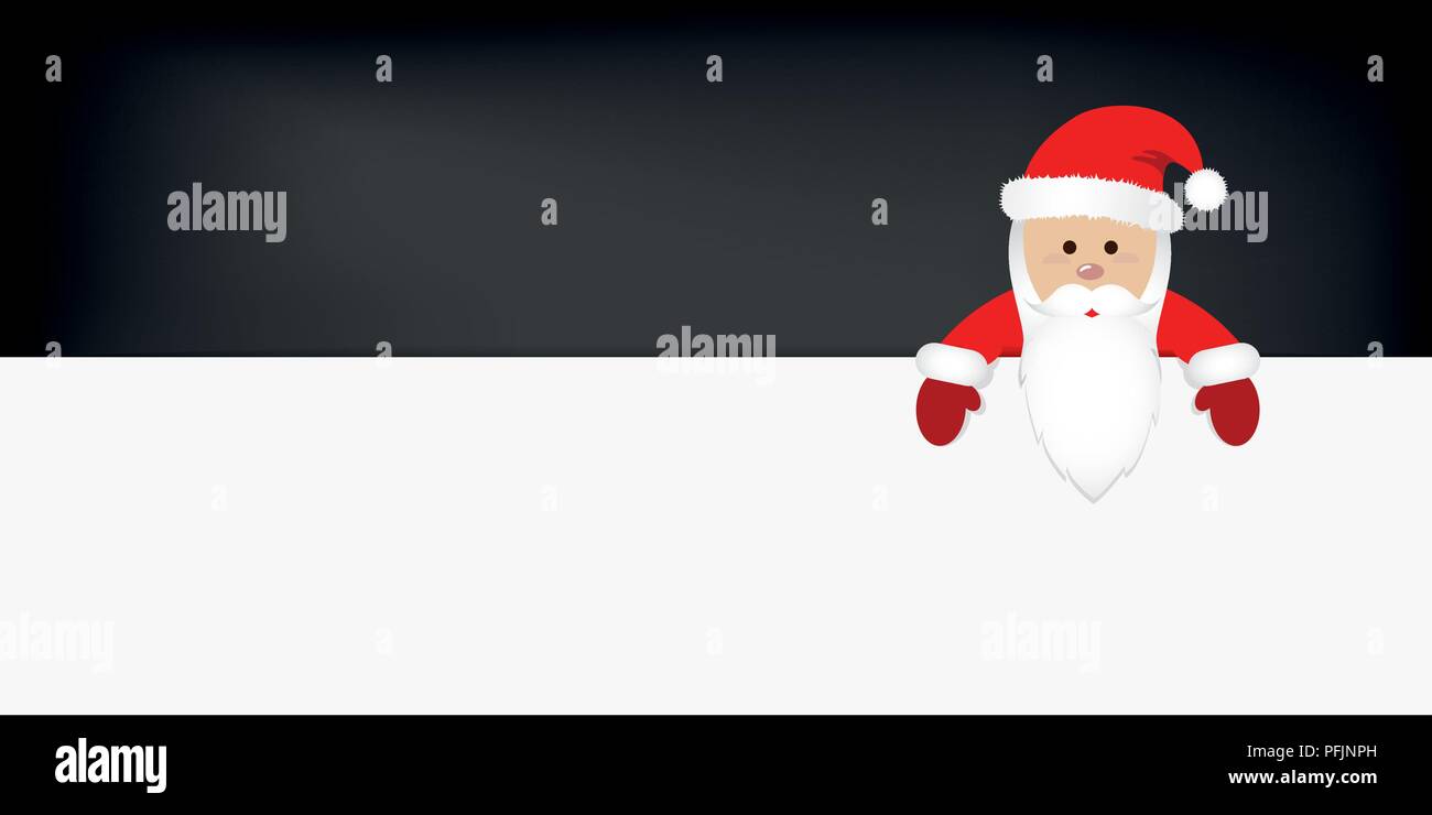 Hand santa claus in white Stock Vector Images - Alamy