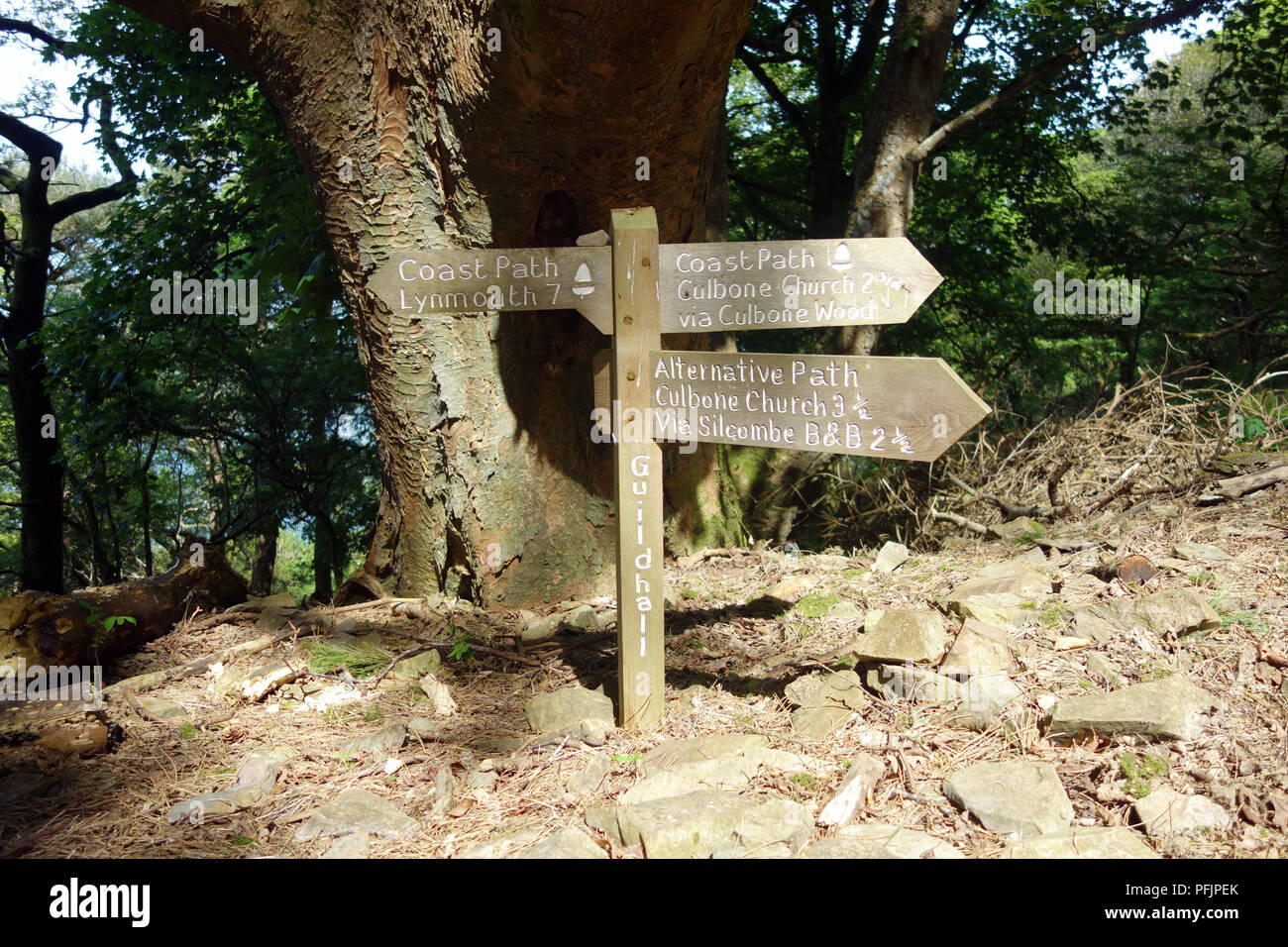 Culbone church sign hi-res stock photography and images - Alamy