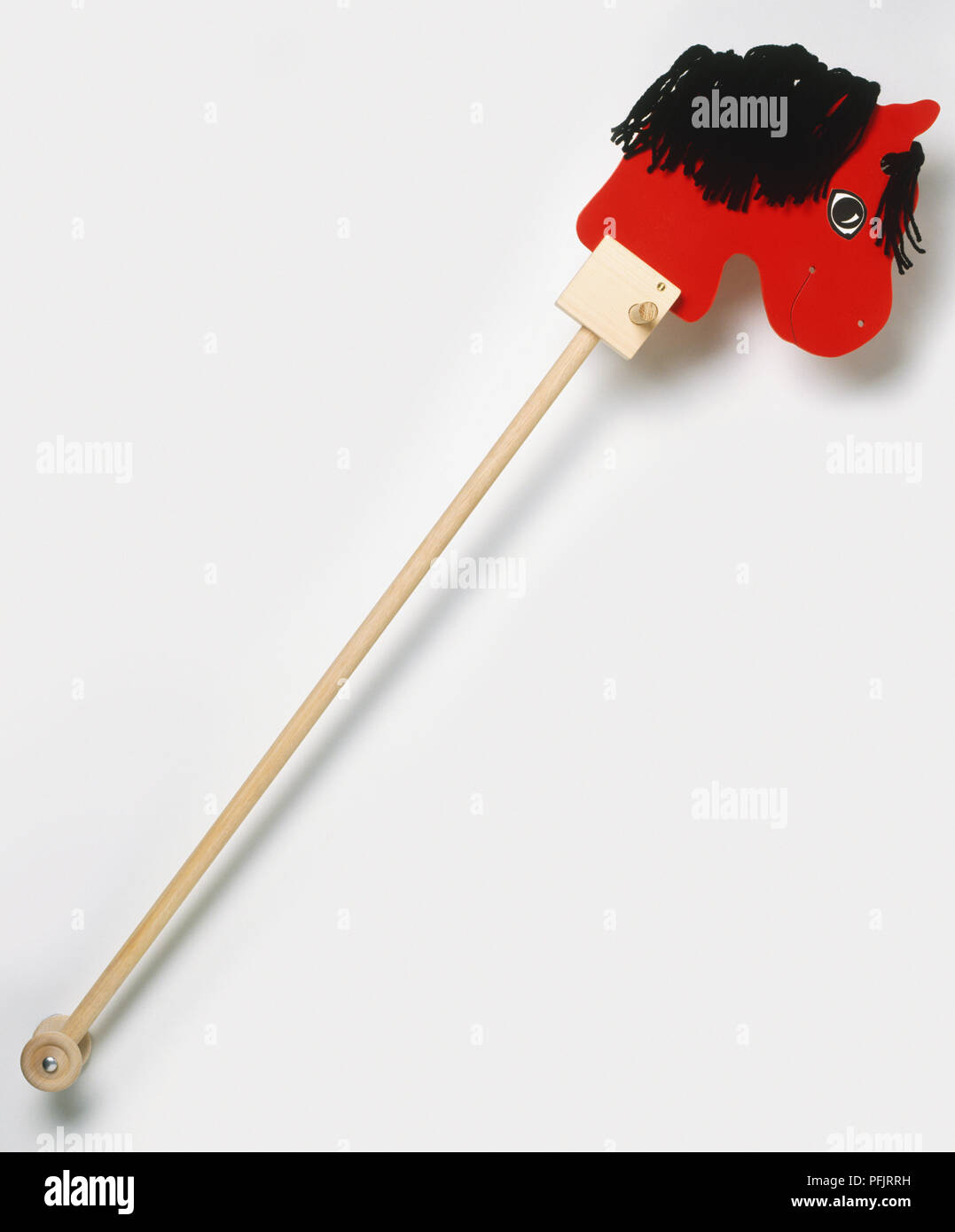 Red hobby horse Stock Photo - Alamy