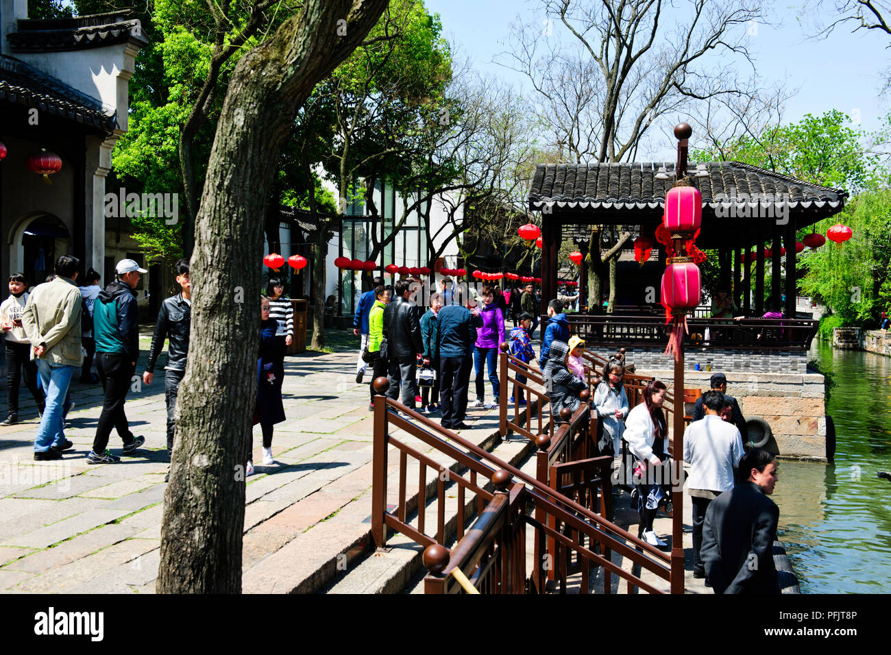 China Ancient Town,Watertown,Nanxun Old Town,Zhejiang Province,PRC ...