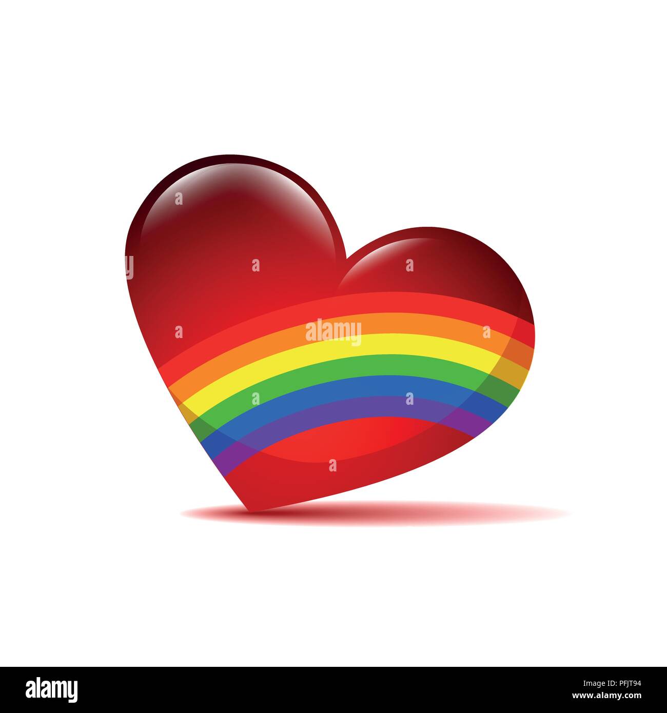 Vector rainbow hi-res stock photography and images - Alamy