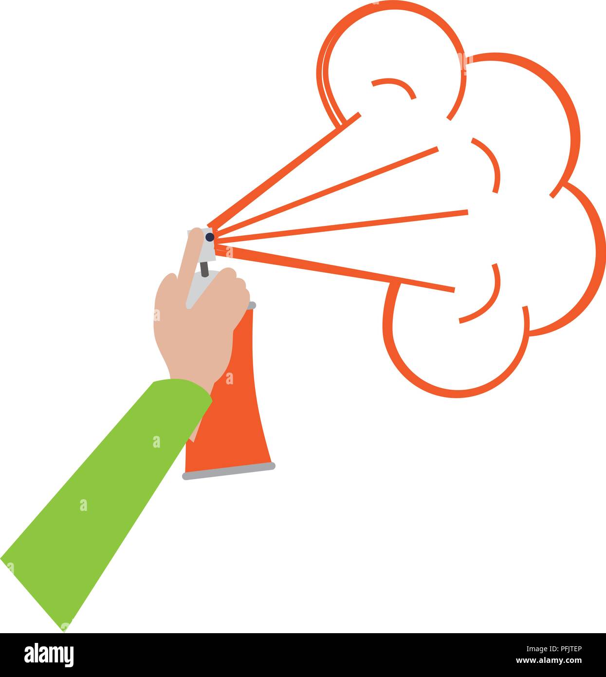 Using sprayer Stock Vector Images - Alamy