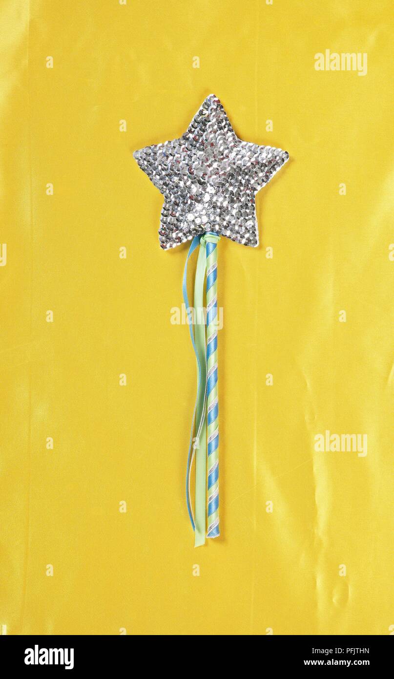 Silver star shaped ribbon hi-res stock photography and images - Alamy