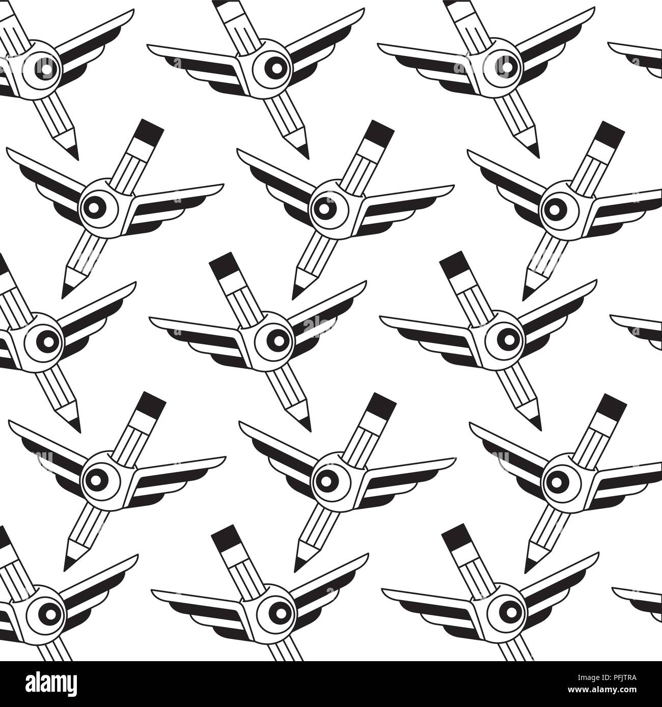 Wings writing Black and White Stock Photos & Images - Alamy