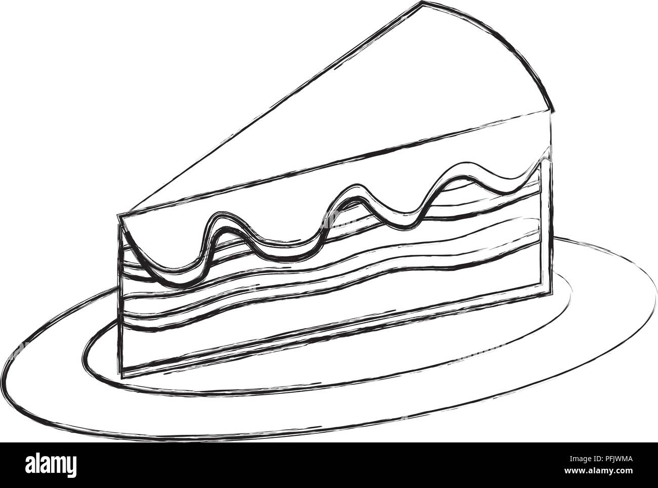Piece Of Cake Drawing