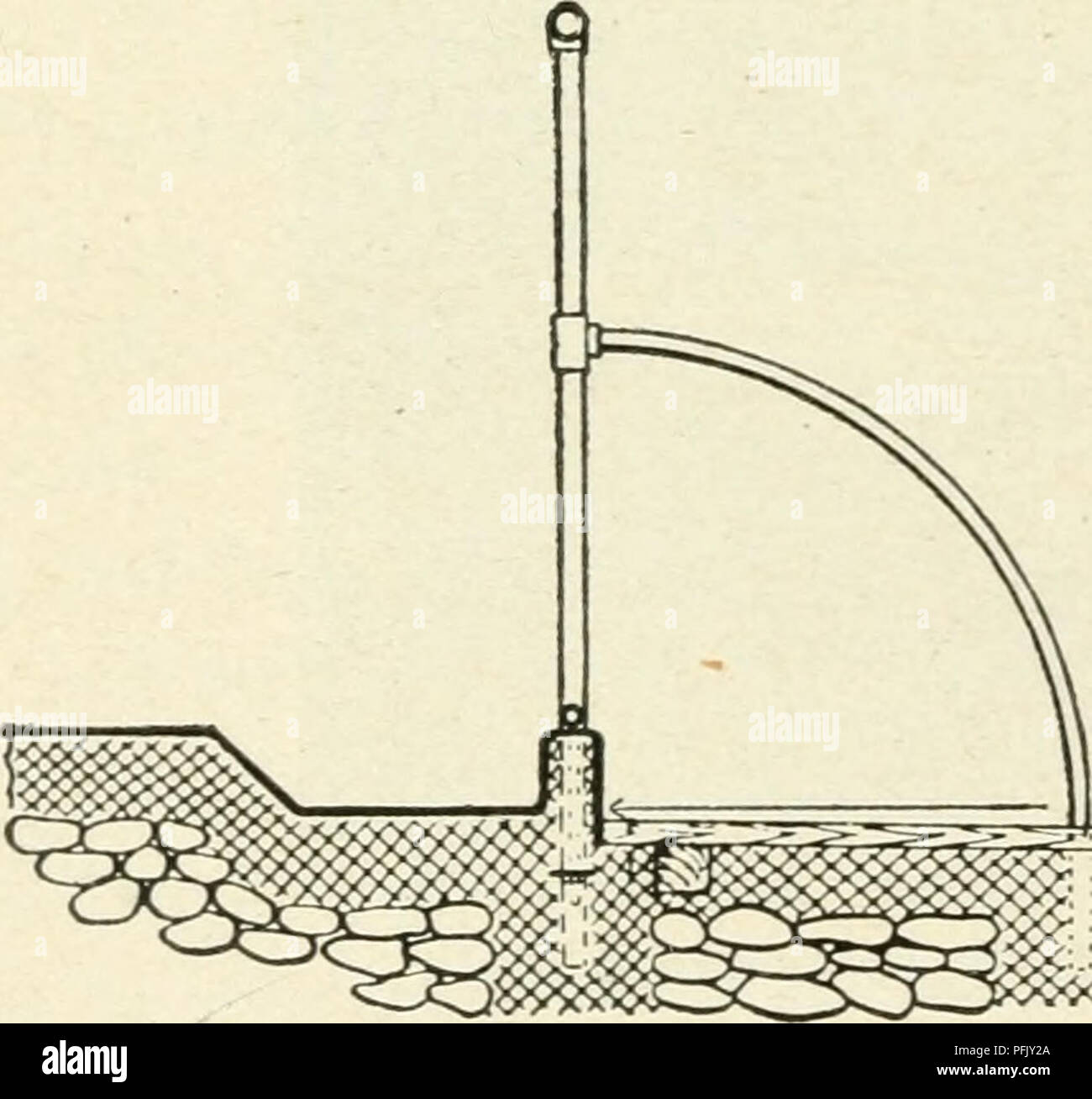 This image depicts a practical design for a milk stool, featuring a ...