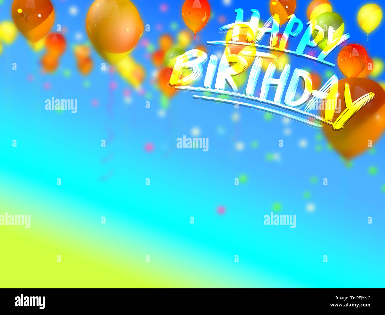 Happy birthday card background template hi-res stock photography and ...