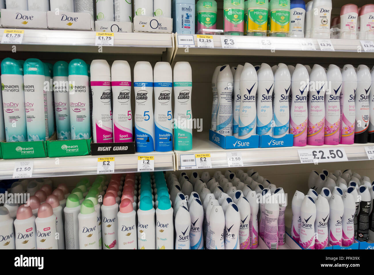 Personal hygiene products hi-res stock photography and images - Alamy