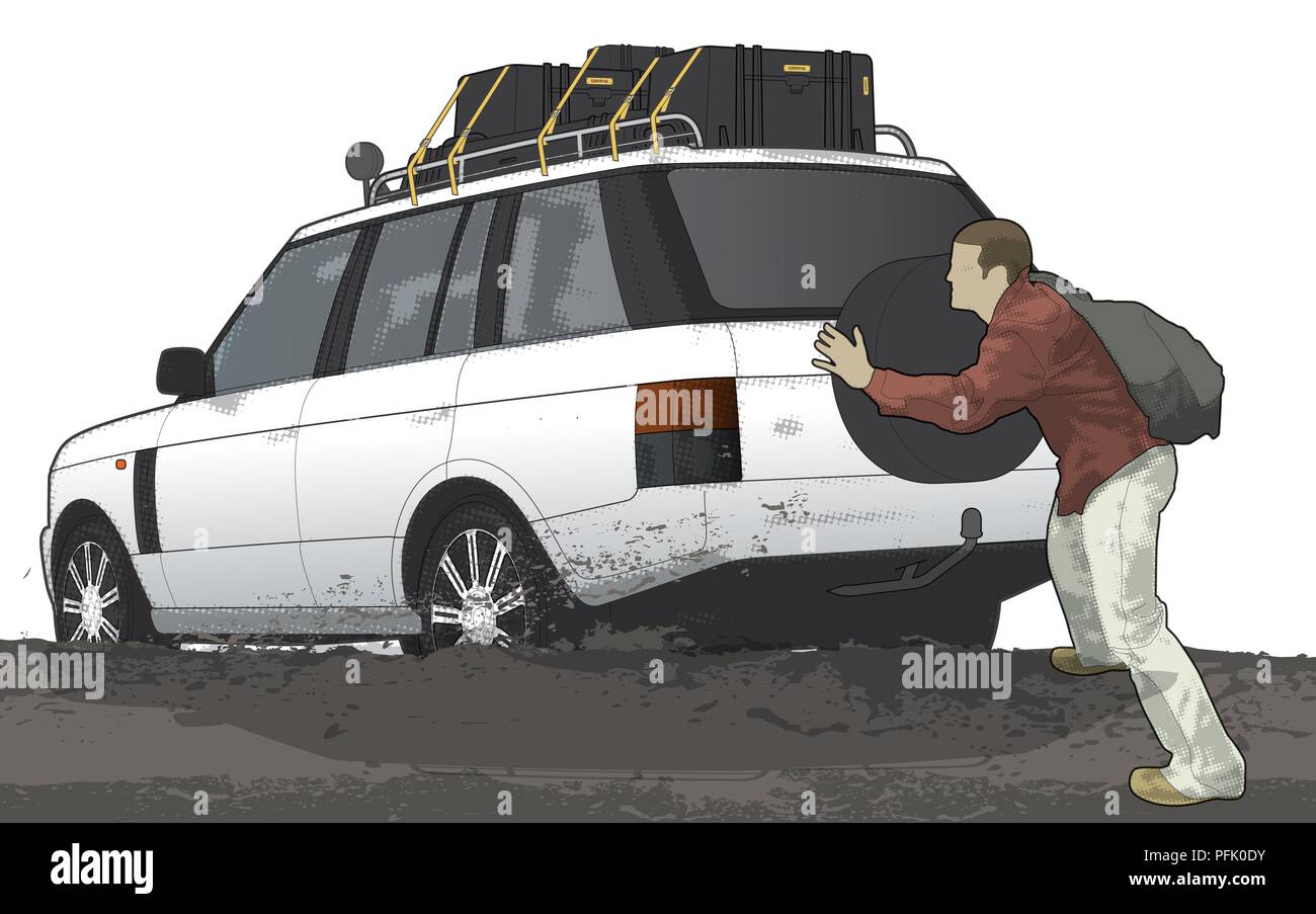 Stuck in mud hi-res stock photography and images - Alamy