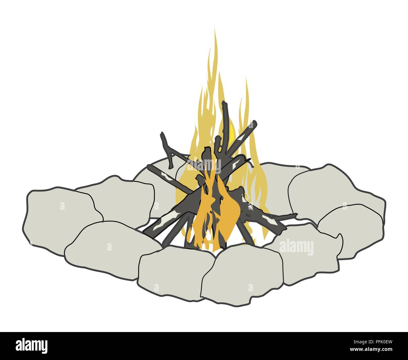 Fire Ashes Clipart