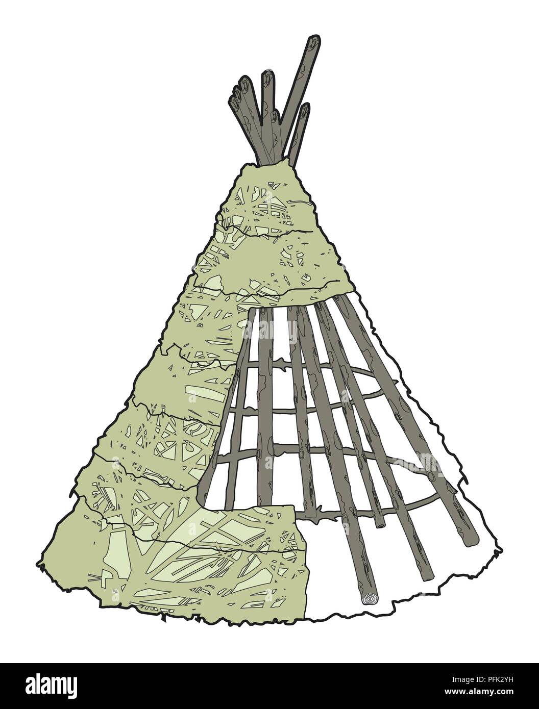 Wickiup hi-res stock photography and images - Alamy