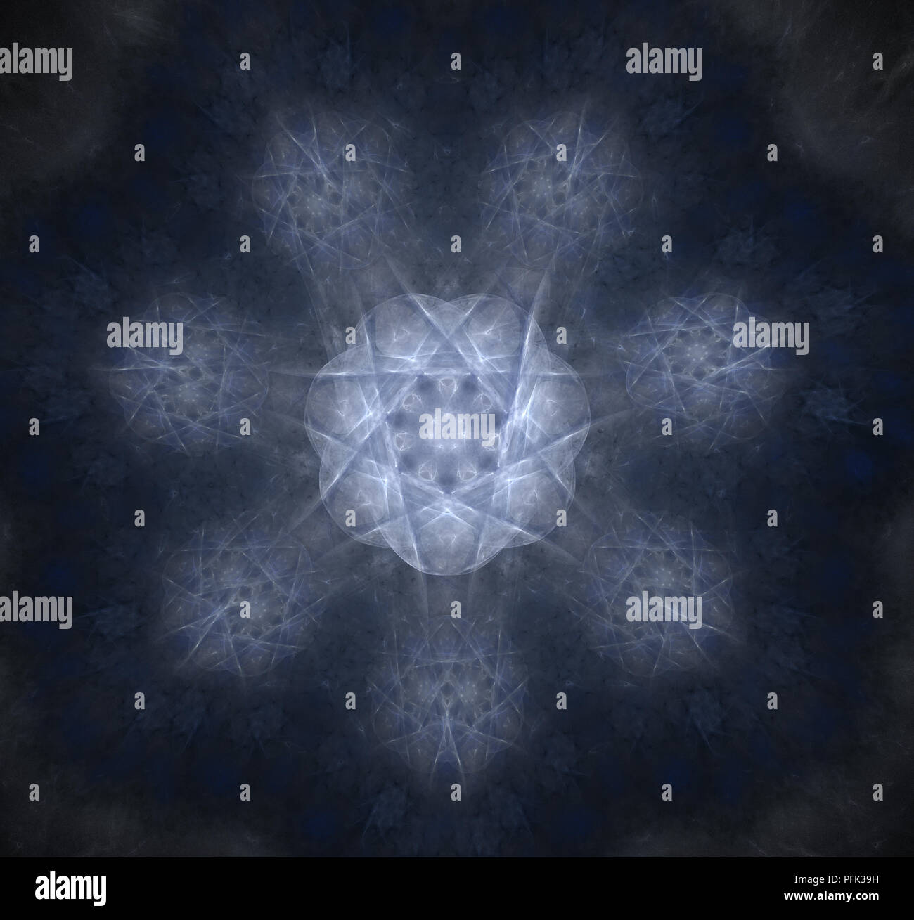 Elementary Particles series. Interplay of abstract fractal forms on the ...