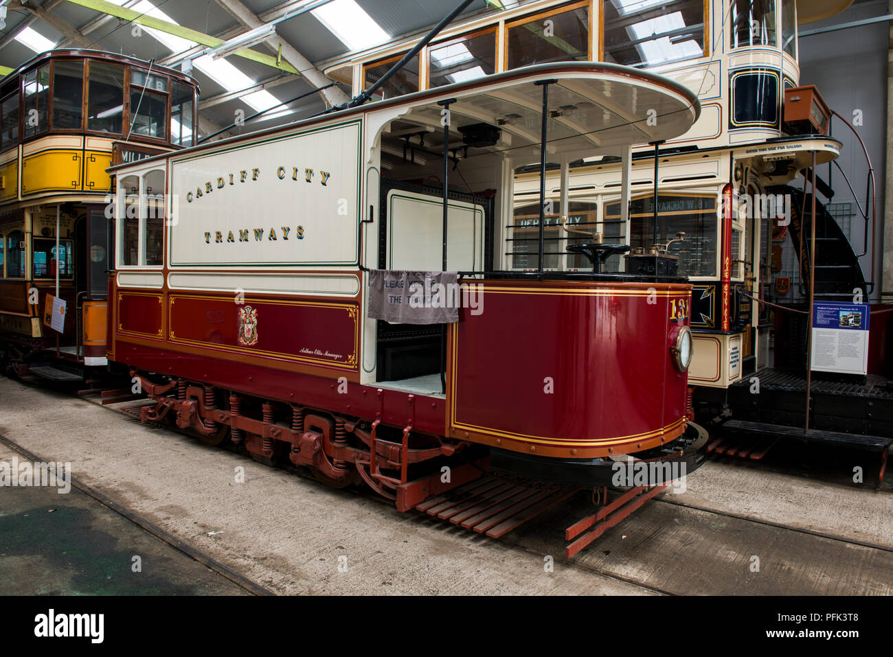 Welsh tram hi-res stock photography and images - Alamy