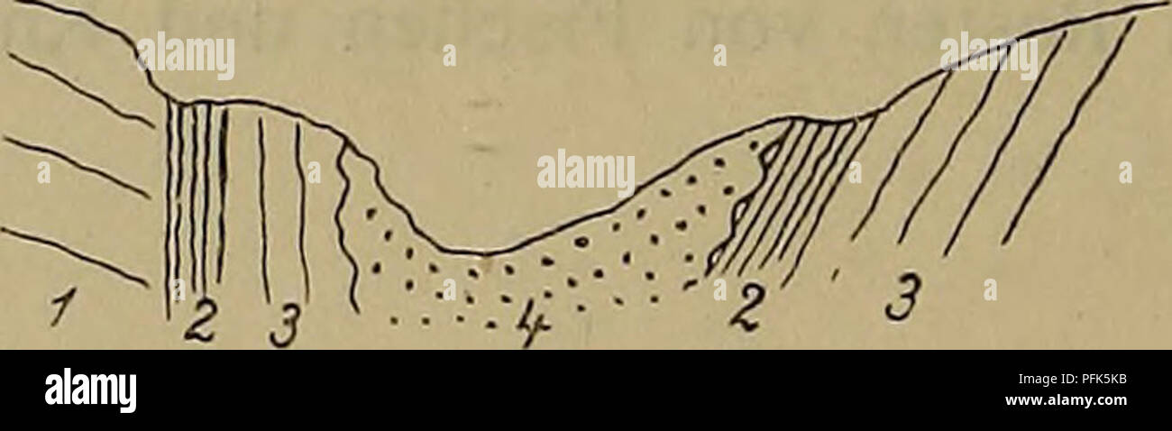 This scientific work presents a study of geological formations in ...