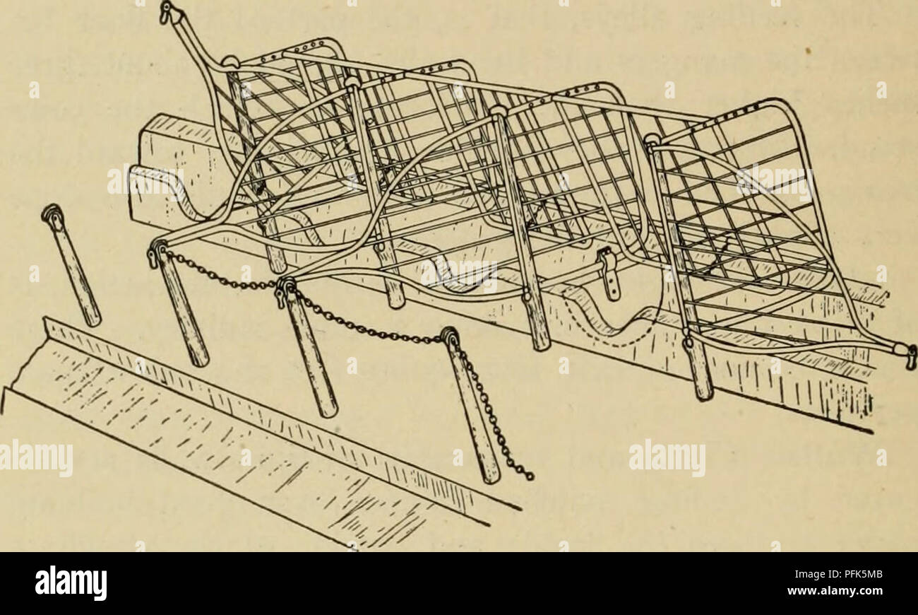 This diagram from 'Dairy Farming' illustrates the design of a dairy ...