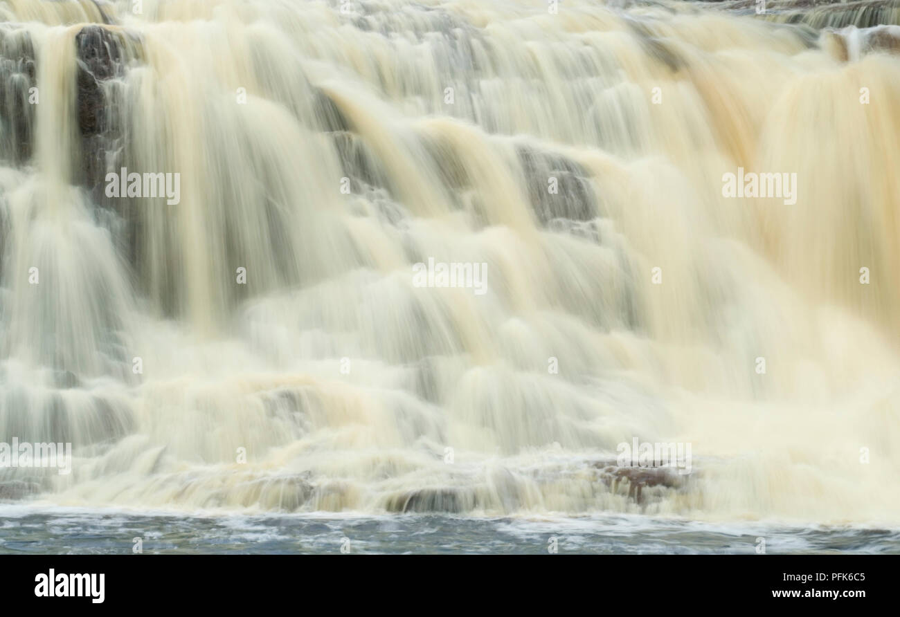 Brazil, Amazonas State, near Presidente Figueiredo, Rio Urubu ...