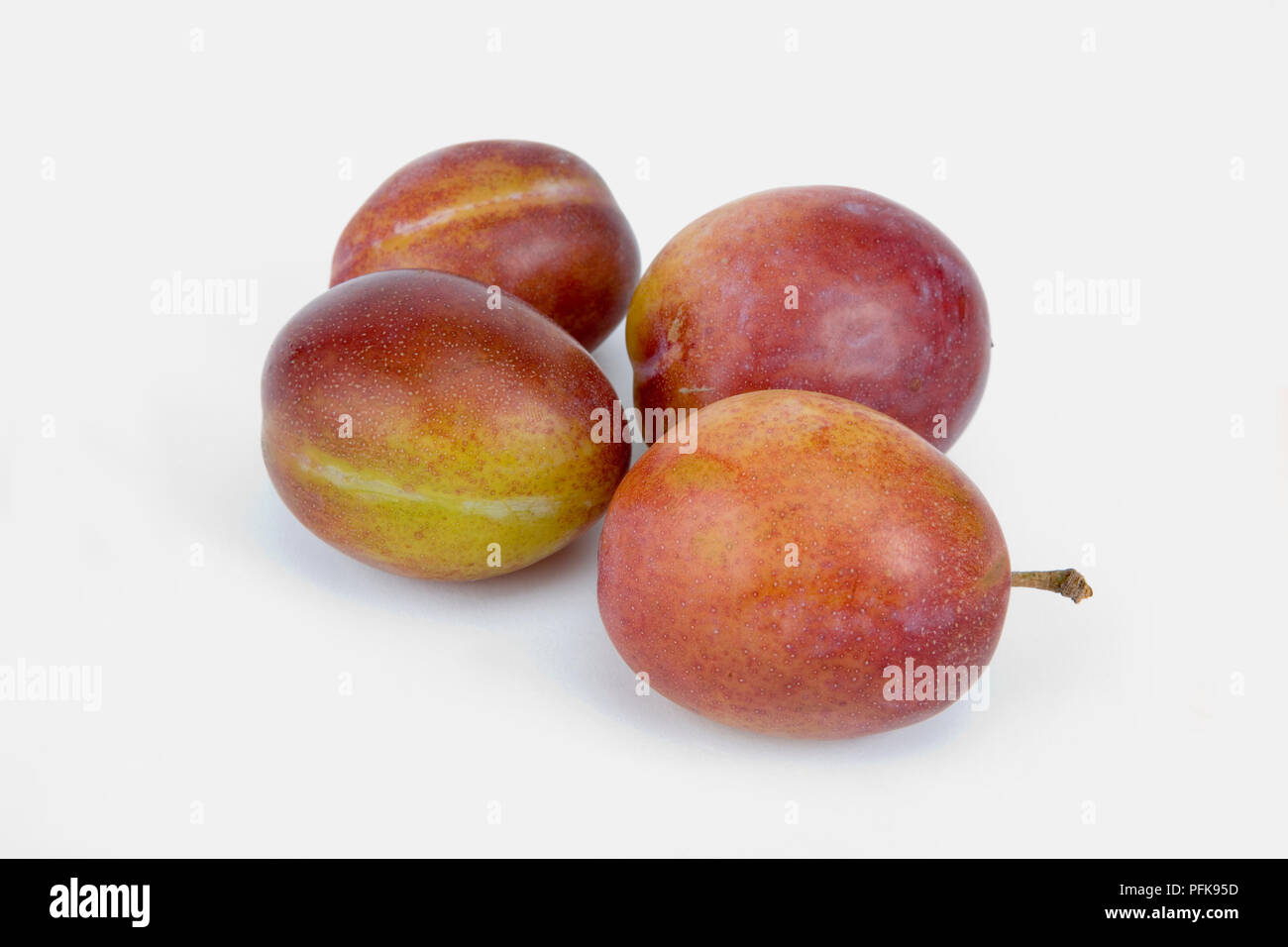Close up shot victoria plum hi-res stock photography and images - Alamy