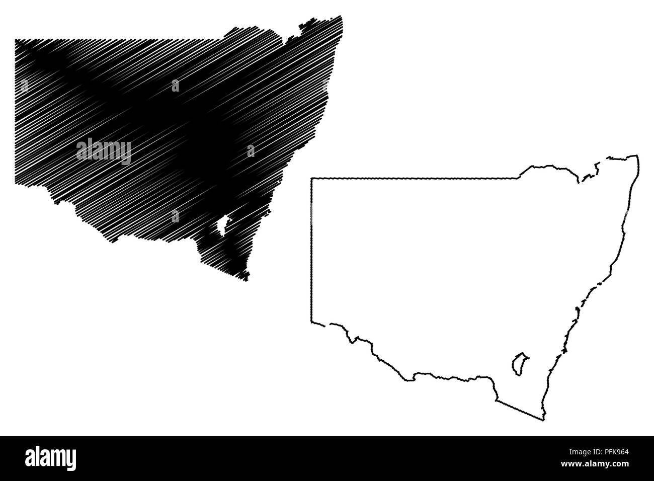 New South Wales Map High Resolution Stock Photography and Images - Alamy