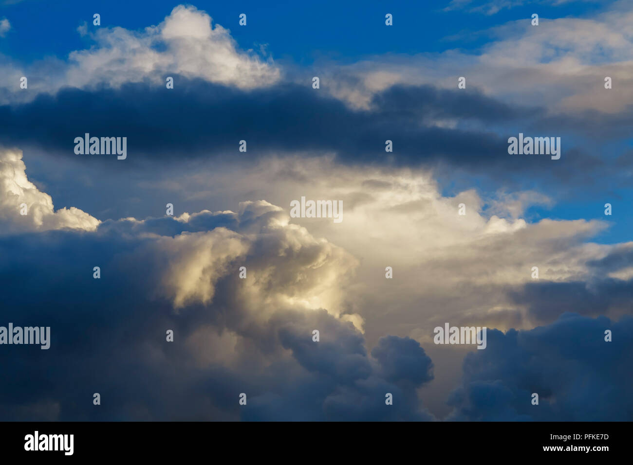 Cumulus cloud formation Stock Photo - Alamy