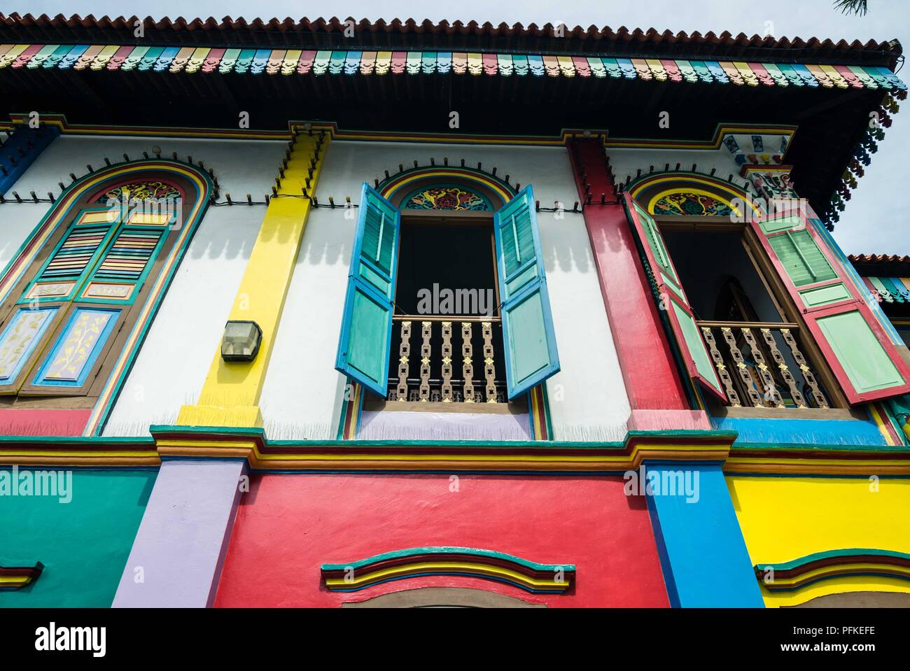 Traditional indian window shutters india hi-res stock photography and ...