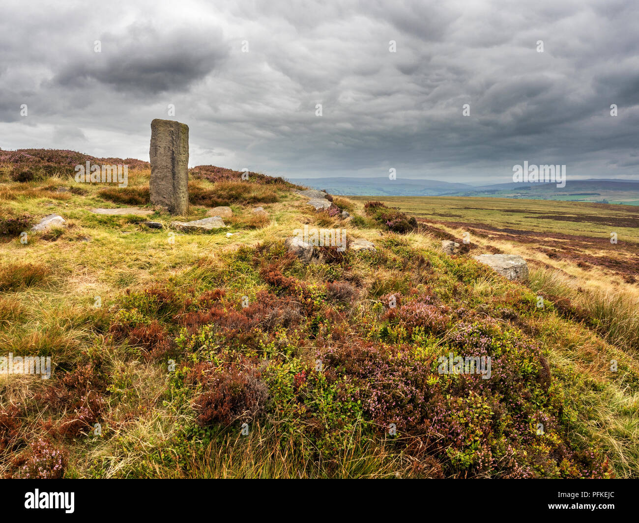 Ilkley moor storm clouds hi-res stock photography and images - Alamy