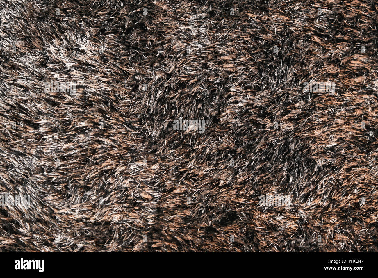 Modern dark shaggy carpet texture Stock Photo - Alamy