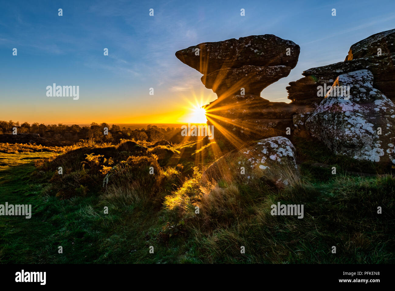 Brimham Rocks, North Yorkshire Stock Photo - Alamy