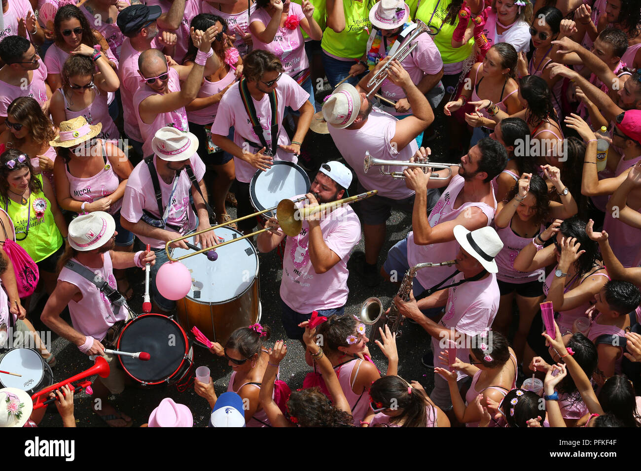 Much de Reig celebrations in the village of Sineu on the Spanish island ...