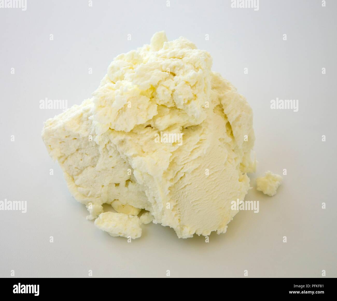 American Cranberry Ridge Farm Chevre ripe goat's cheese Stock Photo - Alamy