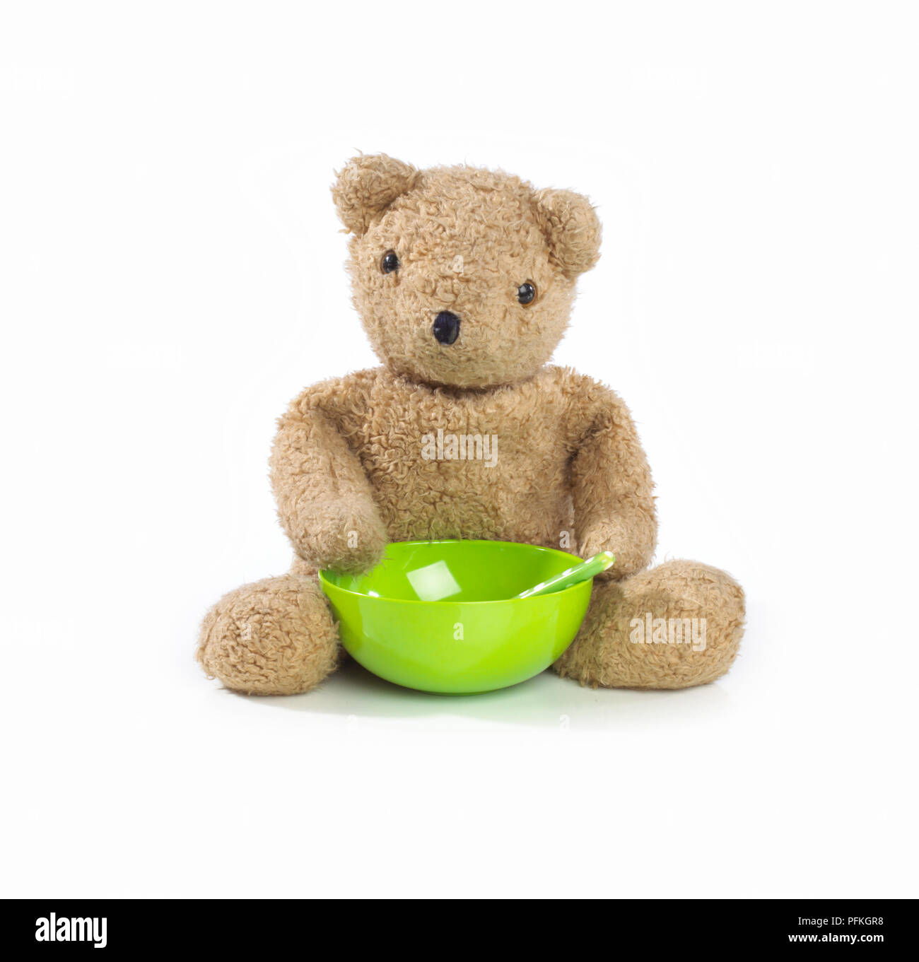 Teddy bear on green hi-res stock photography and images - Alamy