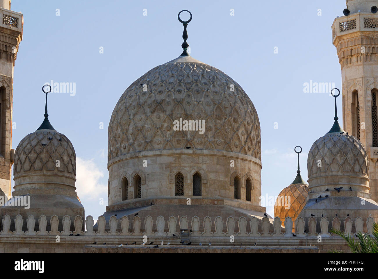 United Arab Emirates, Dubai, traditional Anatolian-style central dome ...