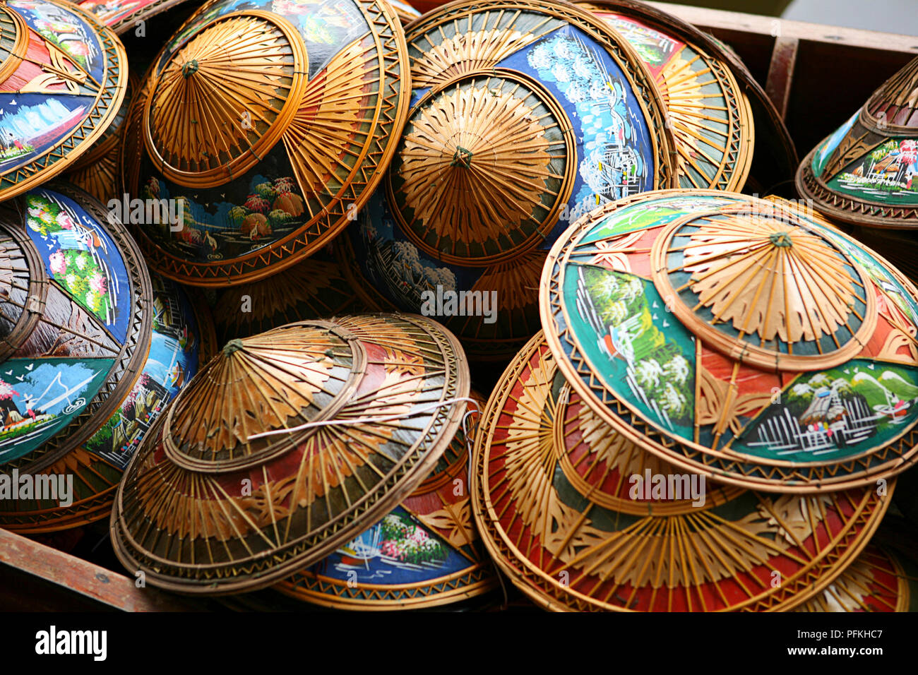 Asian style conical hat souvenir hi-res stock photography and images ...