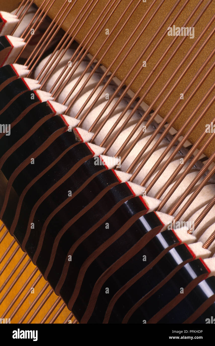 Piano mechanism keyboard hi-res stock photography and images - Alamy