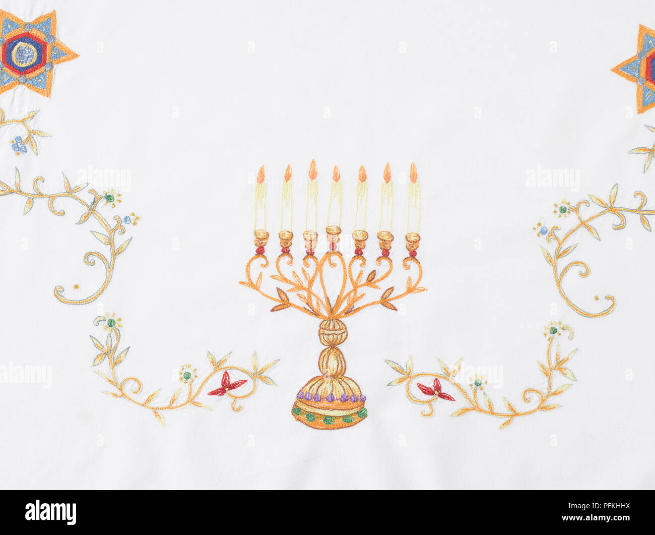 Seven branch menorah hi-res stock photography and images - Alamy